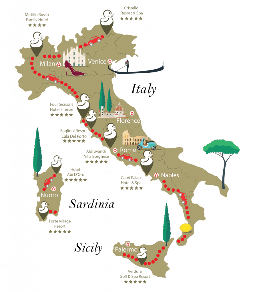 Tour in Italy: the top destinations and luxury hotels – Little Guest